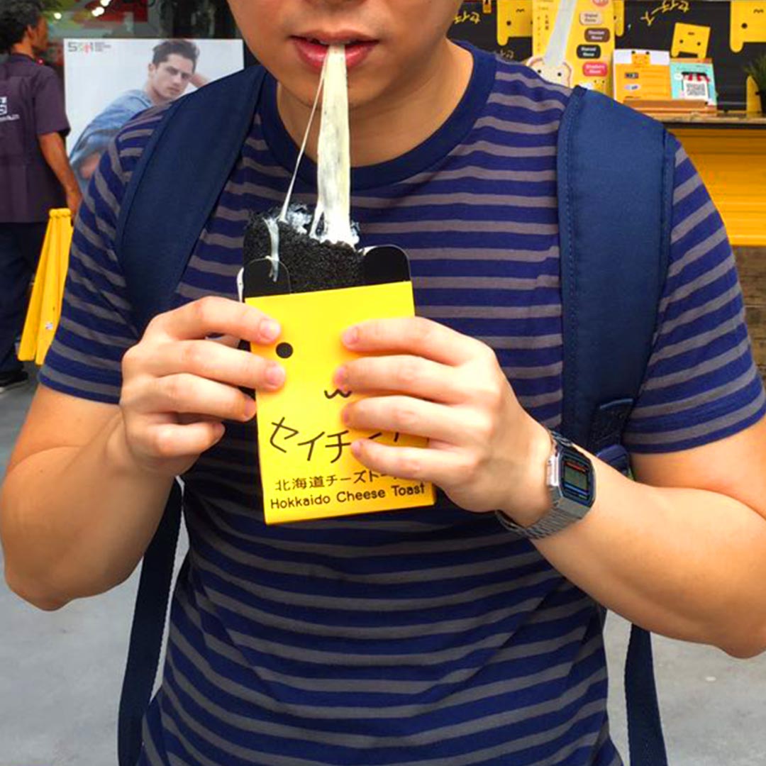 Say Chiizu Toast Singapore, Cheesy Snacks and Cheese Drinks!